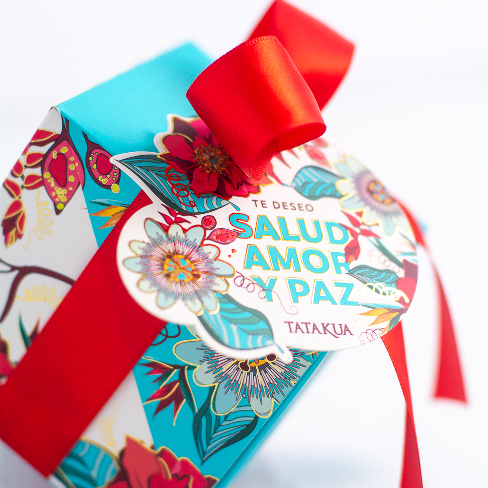 Caja Cubo x 3 Mega Alfajores - Mburucuyá